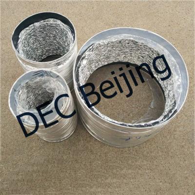 China Master flow Aluminum Foil Flexible Duct 6 inchx25ft flexible ventilation duct for air conditioning for sale