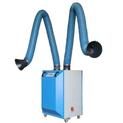 China Gas disposal welding extractor 160mm PVC coated glass fiber ducting for sale