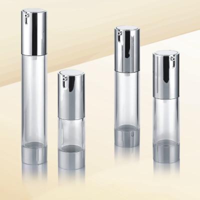 중국 펌프 여행 사이즈와 재활용된 로션 공기 없는 화장품병 30 밀리람베르트 50 밀리람베르트로서의 투명 플라스틱 판매용