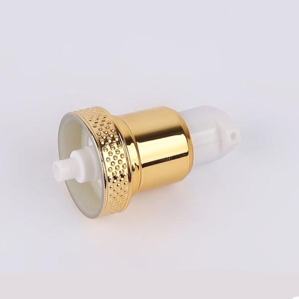 Plastic Clear White Silver Overcap Airless Cosmetic Bottles Packaging For Lotion 10ml - 30ml