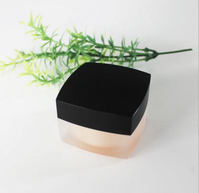 Cina gli anti barattoli cosmetici leggeri 20g affrontano il barattolo d'imballaggio di vetro arancio crema in vendita