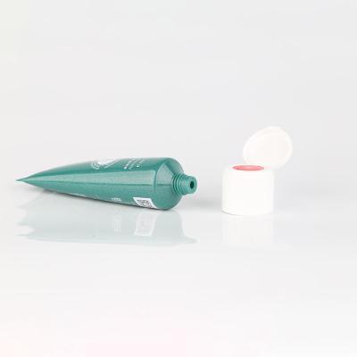 China Skin Care Day Night Facial Cream Soft Squeeze Tube Cosmetic Packaging Facial Cleanser for sale