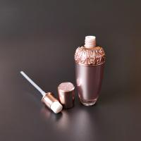 China Pink PMMA Acrylic Refillable Pump Bottle With Smooth Cap 100ml for sale