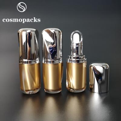 China 15ml Facial Serum Luxury Acrylic Dropper Glass Bottle Cosmetic Packaging for sale