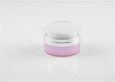 China De lege Roze van de de Lotioncontainer van de Oogroom van het de Muur Acrylpoeder Dubbele Kruiken 30g 50g Te koop