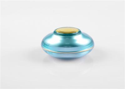 Китай Косметический опарник сливк упаковывая роскошный опарник сливк 10g 20g 30g голубой акриловый продается