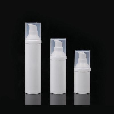 Cina Bottiglia senz'aria cosmetica di plastica da tasca di viaggio della pompa 15ml dei pp per la lozione di Skincare in vendita