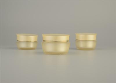 Cina barattoli crema cosmetici del barattolo acrilico di esagono di 30g 50g con le serie stabilite dell'intero cosmetico della bottiglia della lozione in vendita