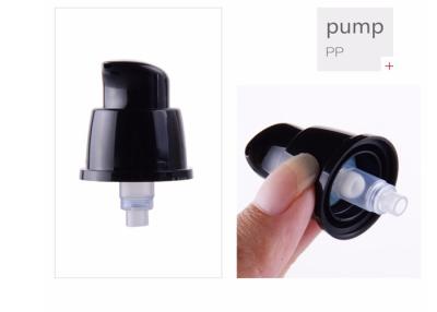 Cina Il cosmetico senz'aria piccolo di plastica imbottiglia riutilizzabile nero di 5ml 10ml con l'OEM in vendita