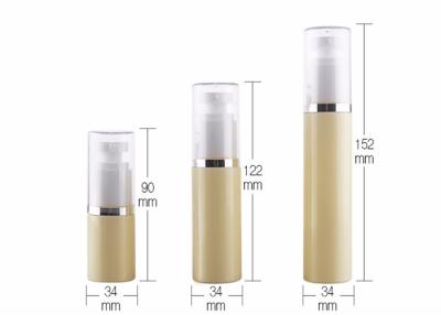 Cina Il cosmetico senz'aria di colore fresco dei pp imbottiglia la stampa dello schermo di ISO9001 50ml 80ml in vendita