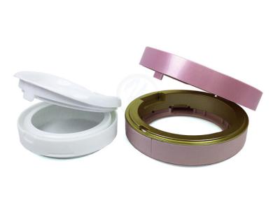 China 15g empty eyeshadow case , ECO - friendly Hard Compact Powder Packaging for sale