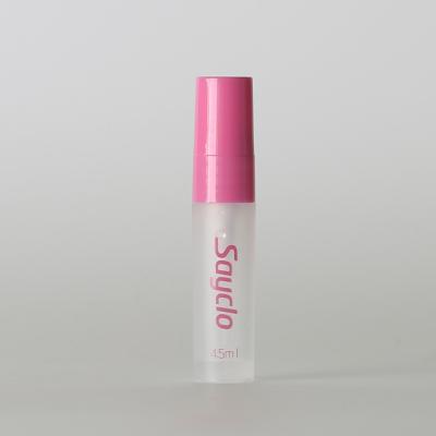 China material plástico da mini garrafa cosmética do pulverizador 4.5ml transparente com névoa fina à venda