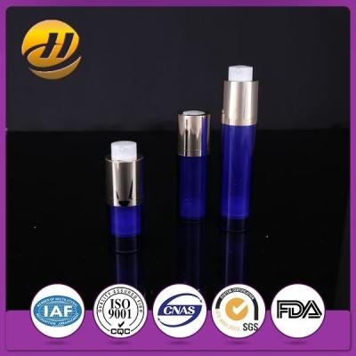 Cina Bottiglie cosmetiche vuote senz'aria di lusso/bottiglia acrilica lozione del coperchio a vite in vendita