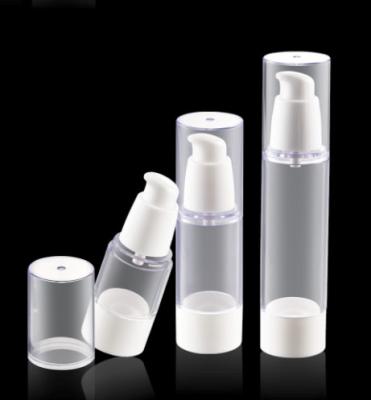 Cina Stampa senz'aria di plastica di lusso del Silkscreen delle bottiglie 30ml 50ml 80ml del cosmetico in vendita