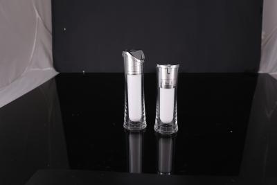 中国 PP 50mlのプラスチック ローションの容器化粧品LFGBのための円形ポンプ スプレーヤー 販売のため