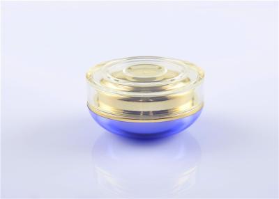China de Blauwe Plastic Kosmetische Kruiken van 15g 30g, de Duidelijke Buiten Kosmetische Containers Zonder lucht van GLB Te koop