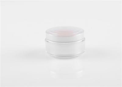 China Acryl Plastic Blauwe 15ml de Serigrafiedruk Zonder lucht van Pomp Kosmetische Flessen Te koop
