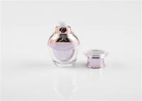 China Square Shape Cosmetic Jar Containers , 30ml 50ml Empty Custom Makeup Packaging for sale