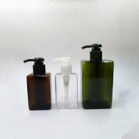 China Rectangular Airless Cosmetic Bottles / PET Plastic Bottles For Cosmetics for sale