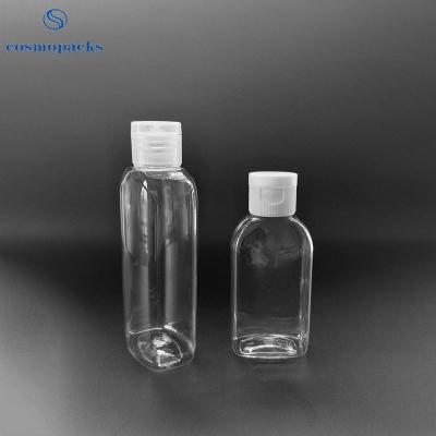 中国 15ML 30ML 50MLのパーソナル ケアの透明な色のためのプラスチック ローションのびん 販売のため