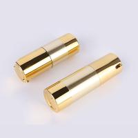 China 80ml / 100ml Plastic Cosmetic Containers Making Up Bottles Gold Plating for sale