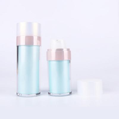 China 30ml 50ml Airless Pump Bottle Frosted Inner for sale