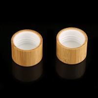 China Bamboo Thread Flat Bottle Cover With Plastic Inner for sale