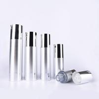 China Plastic Cap Less 50ML 80ML 100ml Airless Cosmetic Bottles for sale
