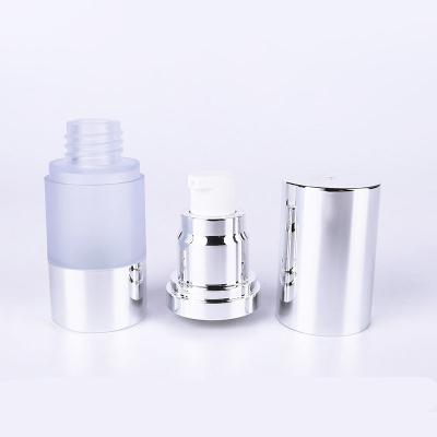 Cina I pp argentano glassare placcando le bottiglie cosmetiche senz'aria 30ml in vendita