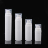 China White Personal Care PP 50ml Airless Pump Bottles for sale
