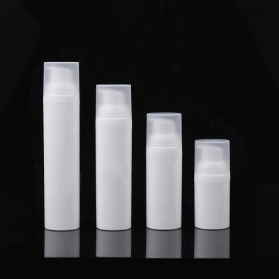 Cina Bottiglie cosmetiche senz'aria della lozione 30ml del cappuccio glassate pp in vendita
