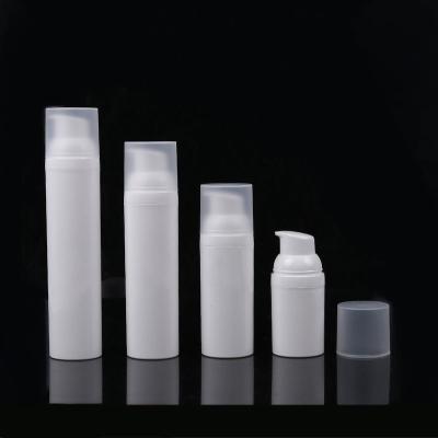 Cina Bottiglie cosmetiche senz'aria della lozione 30ml del cappuccio glassate pp in vendita