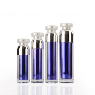 Cina Bottiglie cosmetiche senz'aria di capacità glassate lozione 40ml in vendita