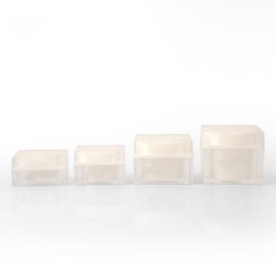 中国 アクリル15g 30g 50g 80g容量の化粧品のクリーム色の瓶を空けて下さい 販売のため