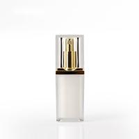 China 15ml AS Plastic Lotion Vacuum Airless Pump Bottle for sale