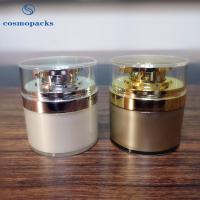 China Round Cream Acrylic 30g Empty Cosmetic Containers for sale