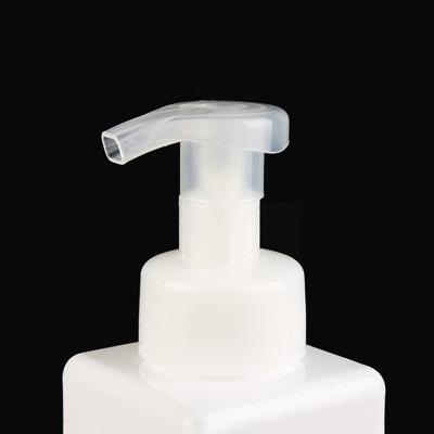 Cina Contenitori di plastica della lozione del quadrato 250ml 450ml di cura di pelle in vendita