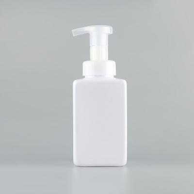 Cina Contenitori di plastica della lozione del quadrato 250ml 450ml di cura di pelle in vendita