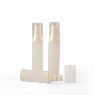 Cina 15ml 30ml 50ml ha glassato le bottiglie cosmetiche senz'aria di plastica in vendita