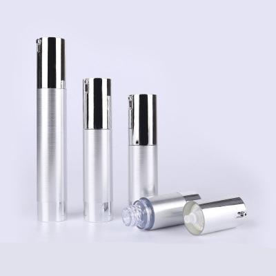 Cina Bottiglie cosmetiche senz'aria di vuoto di plastica di placcatura in vendita