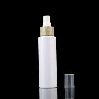 China 100ml 150ml Bamboo Pump Plastic Lotion Bottles for sale