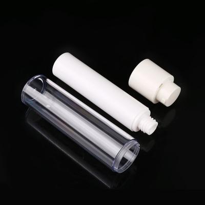 Cina 15ML 30ML 50ML di plastica bianca PP girare l' attuatore OEM lozione rotonda pompa senza aria flacone in vendita