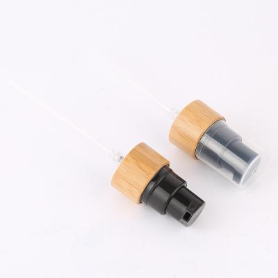 China Pearly Alumite 4.5g Plastic Bamboo Fine Mist Pump Sprayer for sale