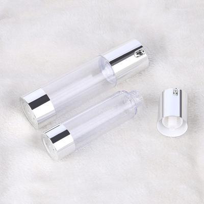 Cina Bottiglie vuote senz'aria riutilizzabili di trucco di viaggio della lozione 50ML del diametro 28mm in vendita