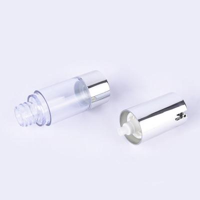 中国 ポンプ スプレーヤーが付いている明確な血清の空気のないびんを印刷する卸し売り30ml 50ml 100ml Slikスクリーン 販売のため
