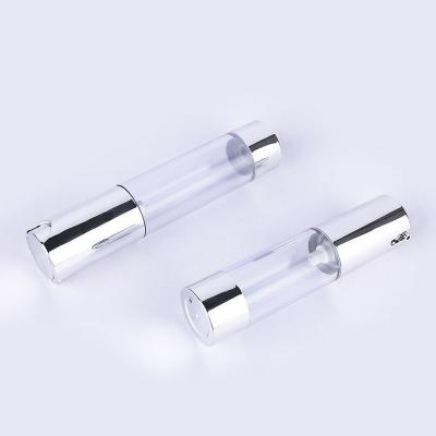 中国 ポンプ スプレーヤーが付いている明確な血清の空気のないびんを印刷する卸し売り30ml 50ml 100ml Slikスクリーン 販売のため