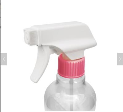 China Amber 500ml Plastic Trigger Spray Bottle for Liquid Detergent, Cylinder Barber Shop Hair Spray Bottle for sale