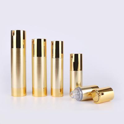 Cina Bottiglie cosmetiche senz'aria di plastica della lozione 1.7oz di RTS in vendita