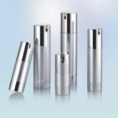 Cina Bottiglie cosmetiche senz'aria di plastica della lozione 1.7oz di RTS in vendita