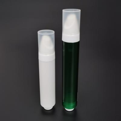 China Essence Syringe Serum Oil Airless Cosmetic Bottles ABS 10ml 15ml for sale